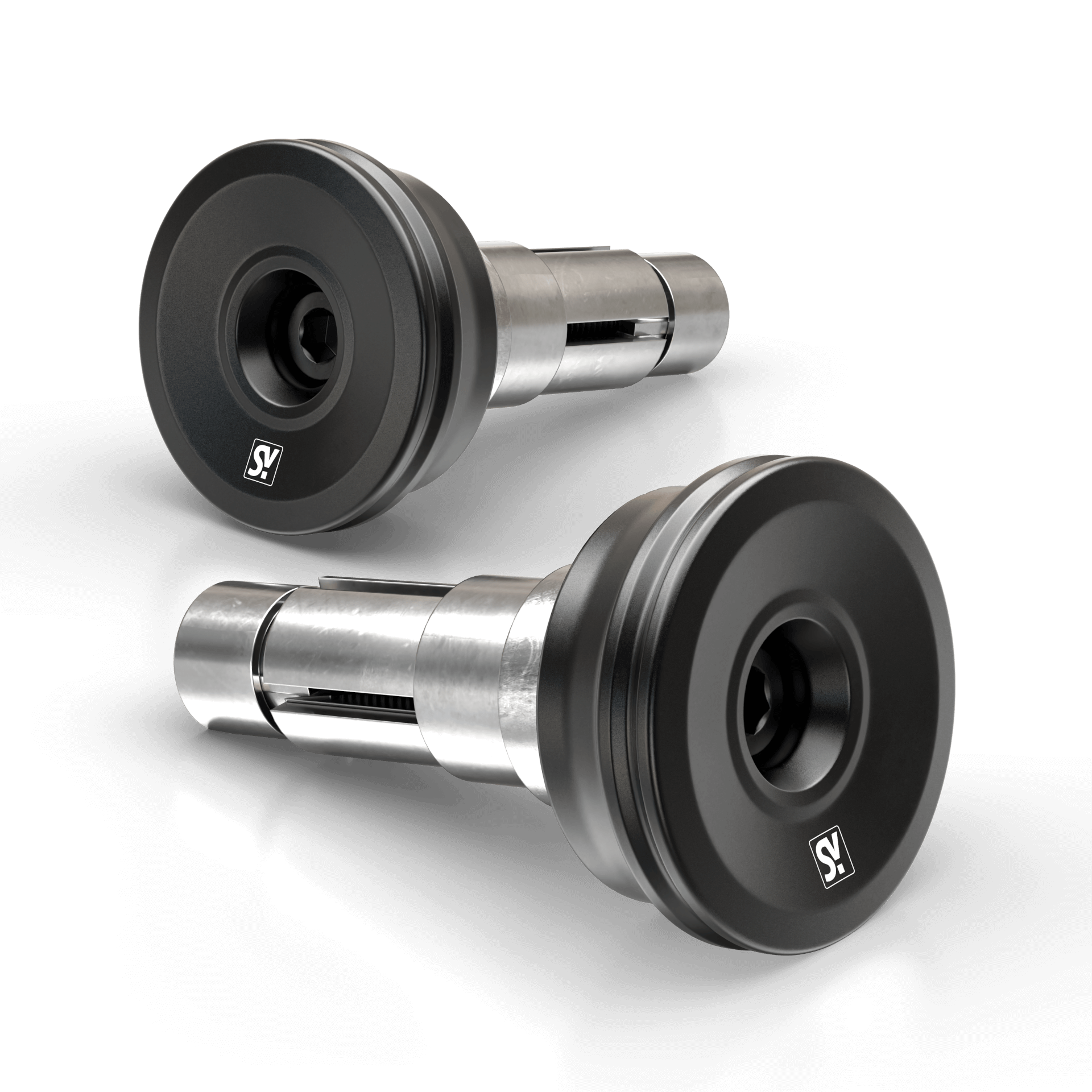 SHIN YO CIRCULA-XS handlebar weights, black, Jaunumi - Motoland